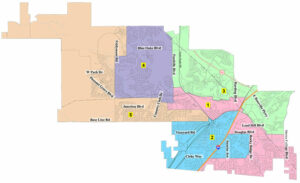Roseville City Council New Election Map - Roseville Today
