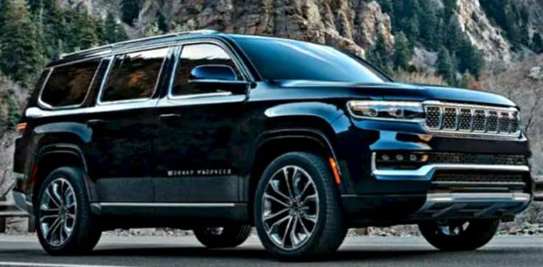 Jeep Grand Wagoneer Obsidian features black theme - Roseville Today