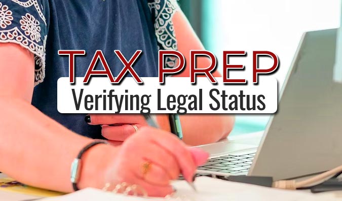 Legitimate or a Fraud? Verifying the legal status of a tax preparer ...