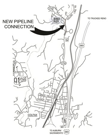PCWA Shady Glen pipeline project