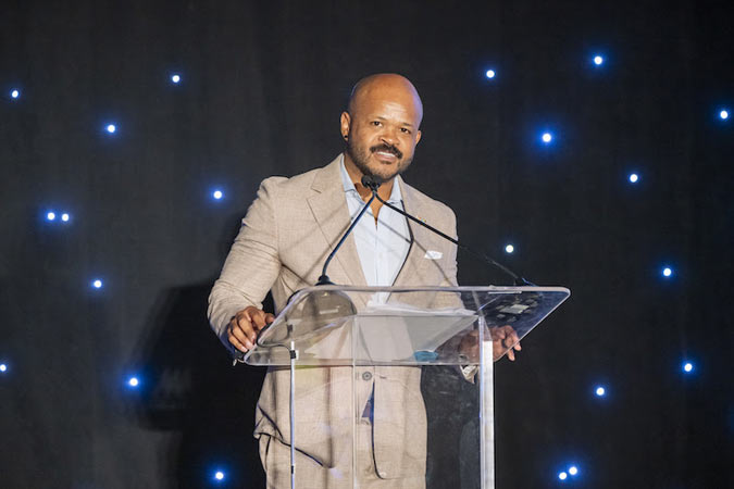 Roseville PIO Maurice Chaney ; Paul B Clark Achievement Award
