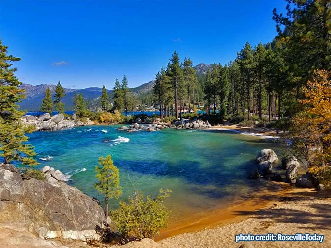 Sand Harbor Lake Tahoe Beach