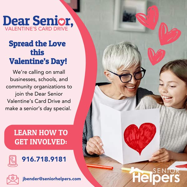 Senior Helpers Valentine's Day Card Drive